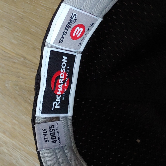 Richardson | Accessories | Richardson Pro Model Logo Fitted Cap Hat ...